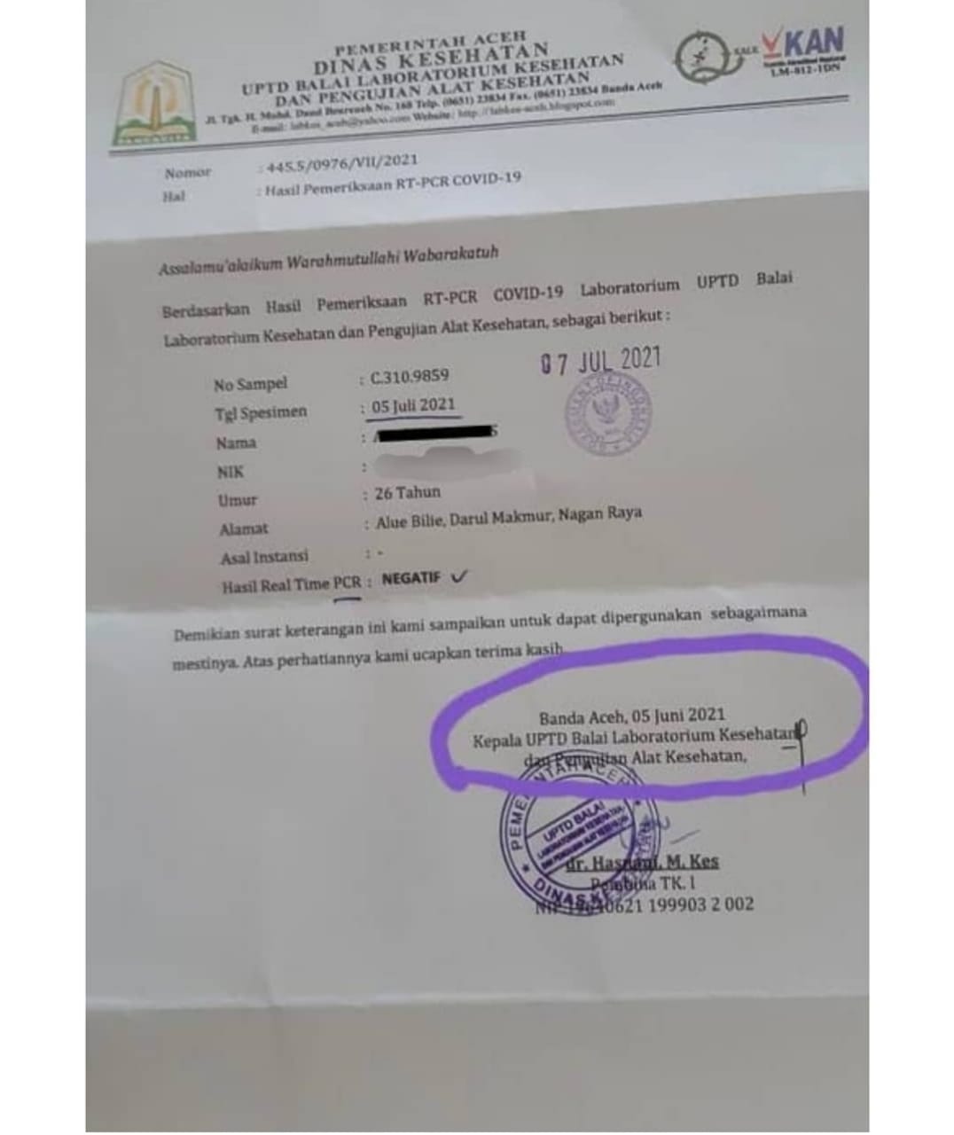 Nekat Palsukan Surat Hasil Tes PCR, Satu Calon Penumpang Batik Air ...