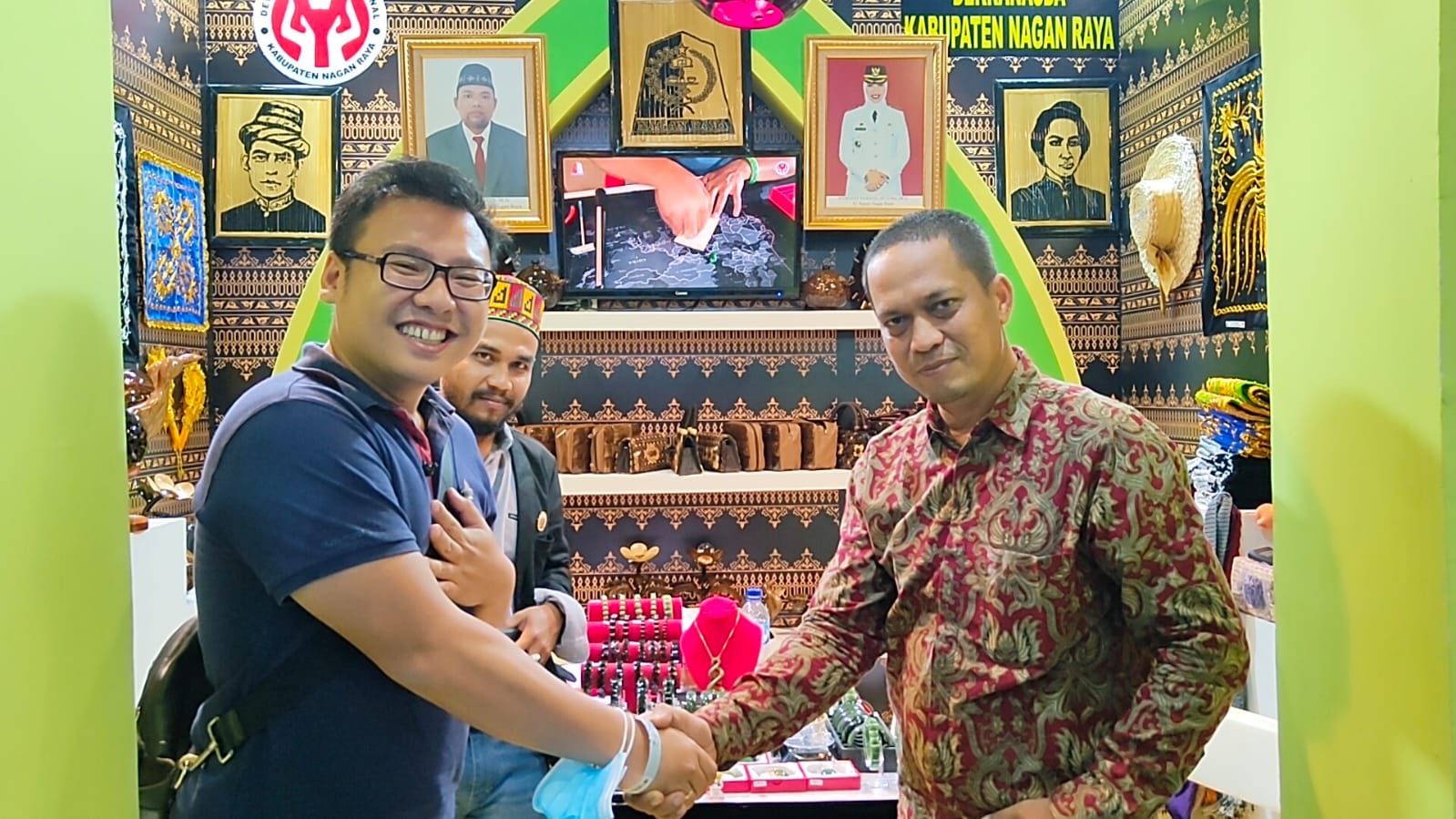 Stand Nagan Raya pada Pemeran di Jakarta Raup Transaksi Rp 52,2 Juta