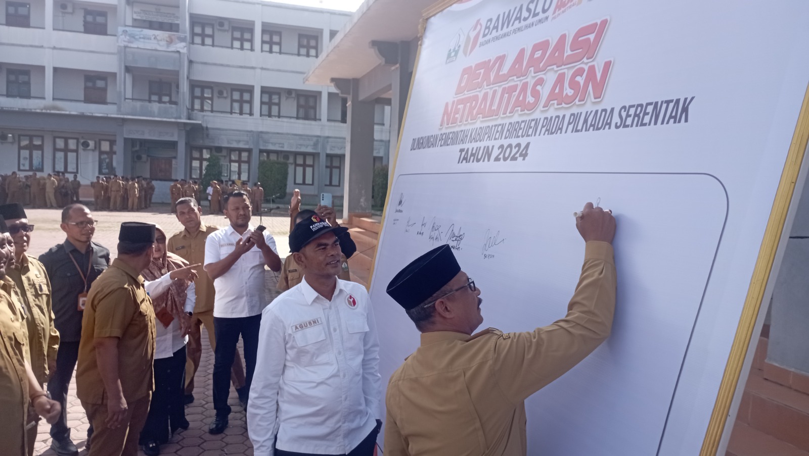 ASN Pemkab Bireuen Ikrar Netralitas dalam Pilkada